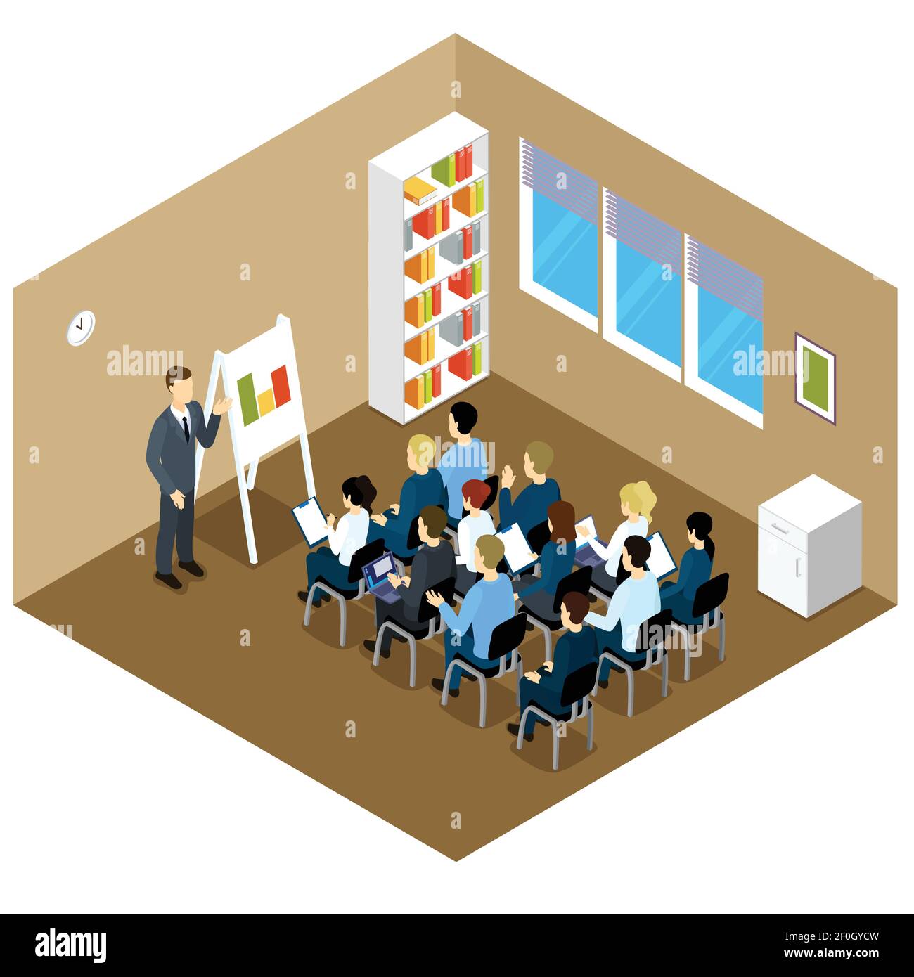 Clerical training Stock Vector Images - Alamy