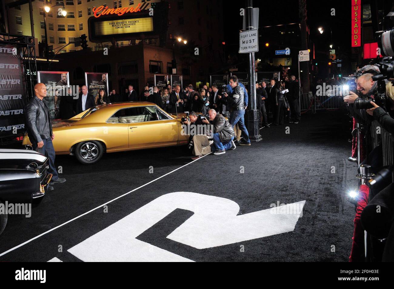 Dwayne Johnson. 22 November 2010, Hollywood, CA. Faster Premiere held ...