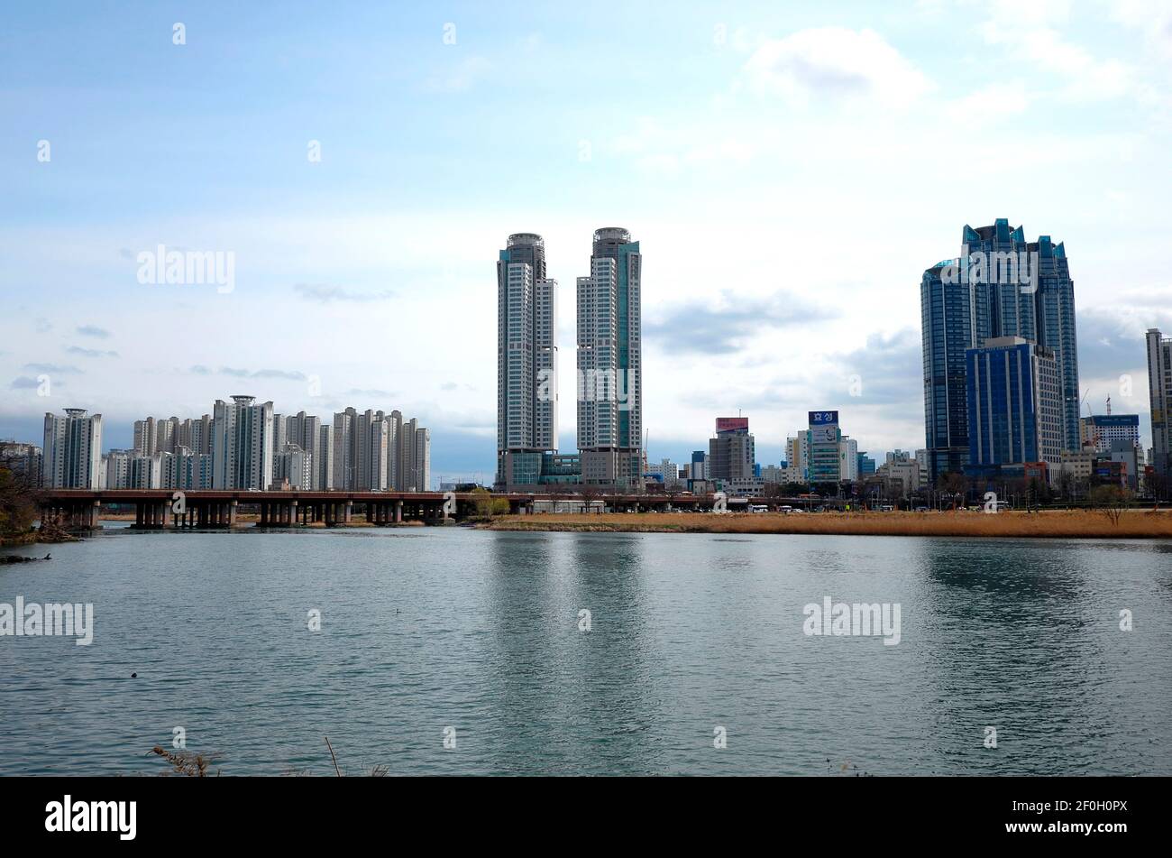 Skyline of Ulsan South Korea Stock Photo - Alamy
