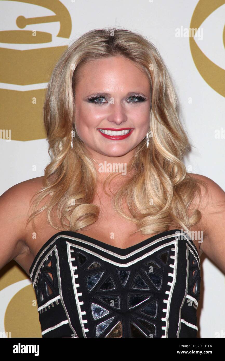 01 December 2010 - Los Angeles, CA - Miranda Lambert poses at the 2011 ...