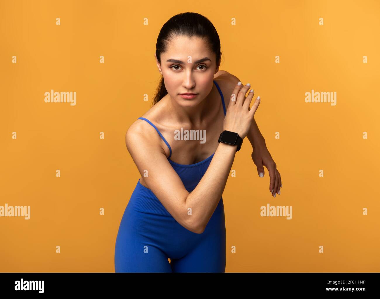 Woman running towards camera hi-res stock photography and images - Alamy