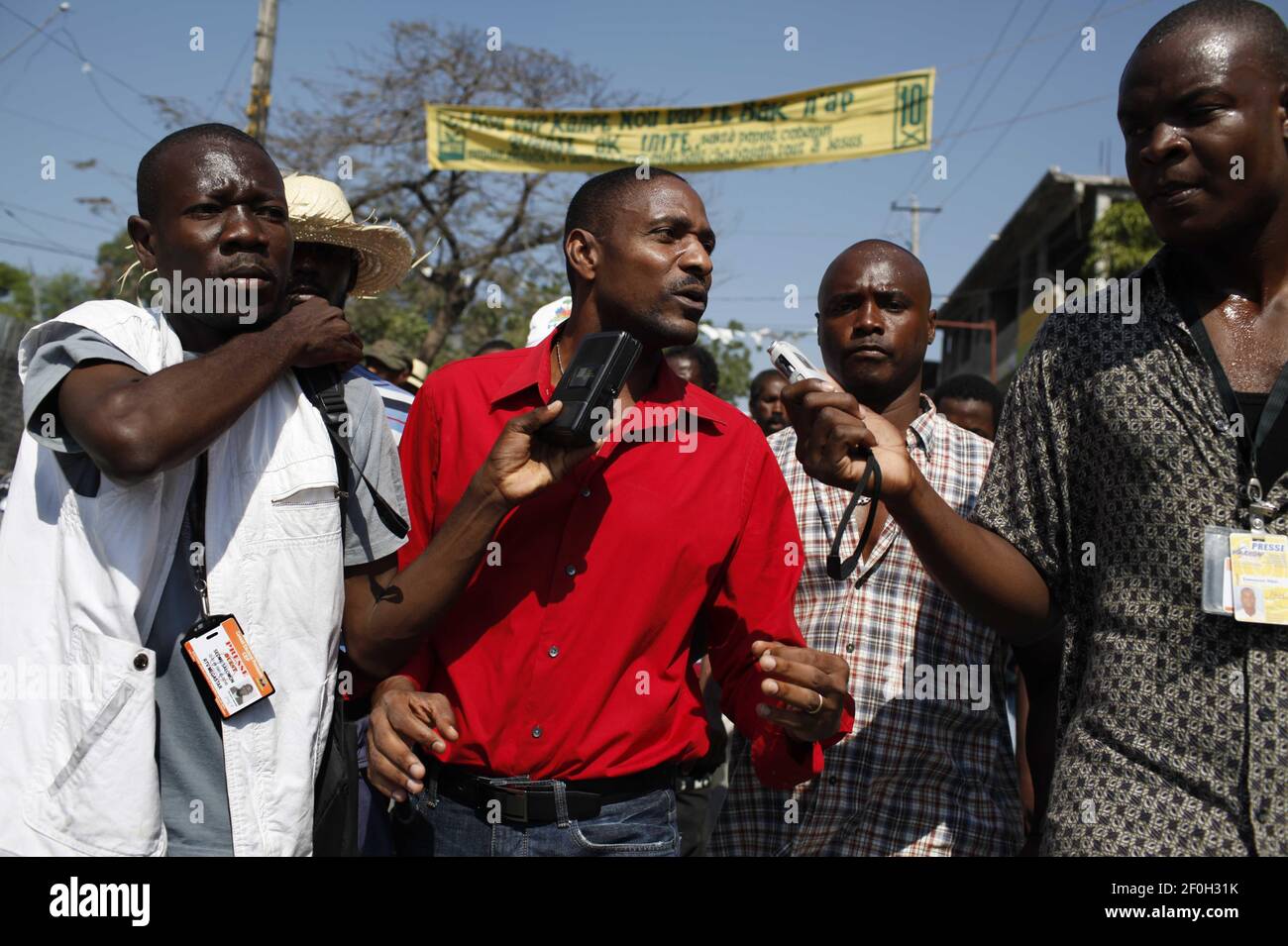 5 December 2010-Port-au-Prince, Haiti- Event between Petion-Ville and ...