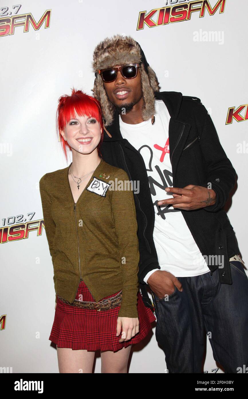 05 December 2010 - Los Angeles, CA - B.O.B and Hayley William arrive at ...