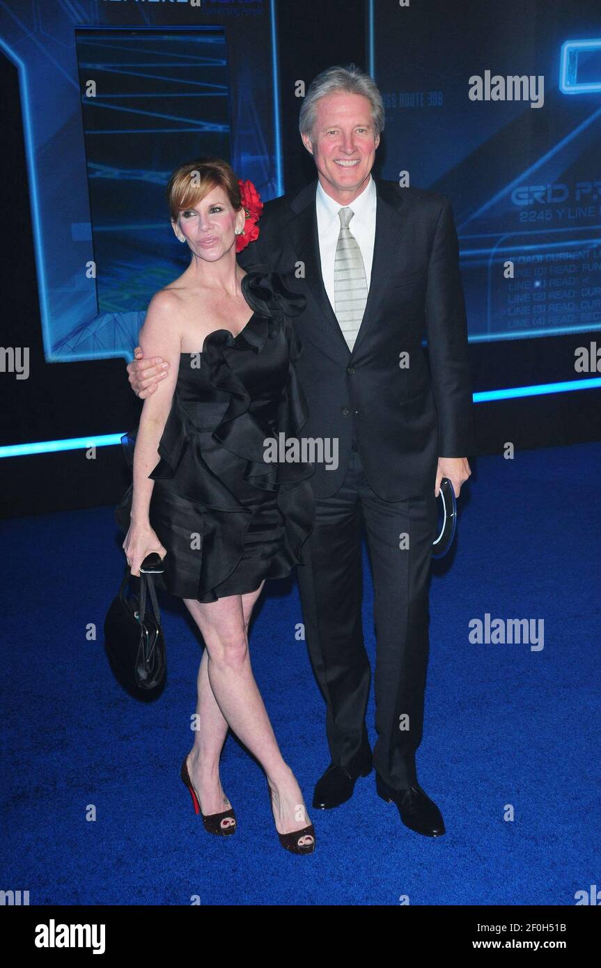 Bruce Boxleitner and wife Melissa Gilbert. 11 December 2010, Hollywood ...
