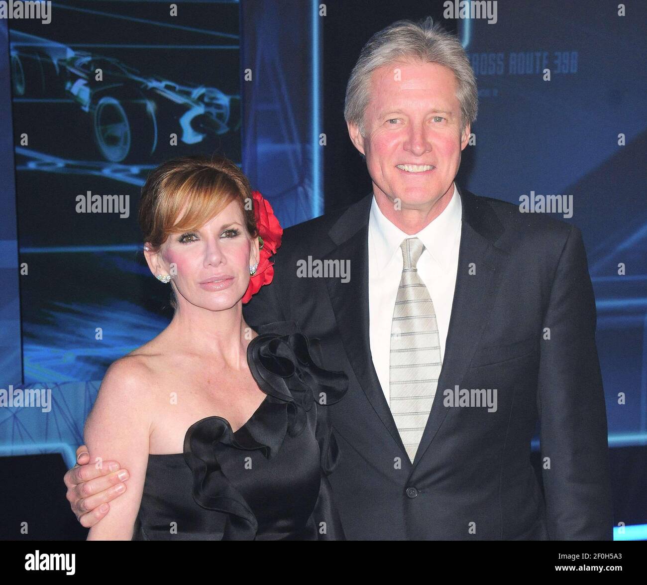 Bruce Boxleitner and wife Melissa Gilbert. 11 December 2010, Hollywood ...