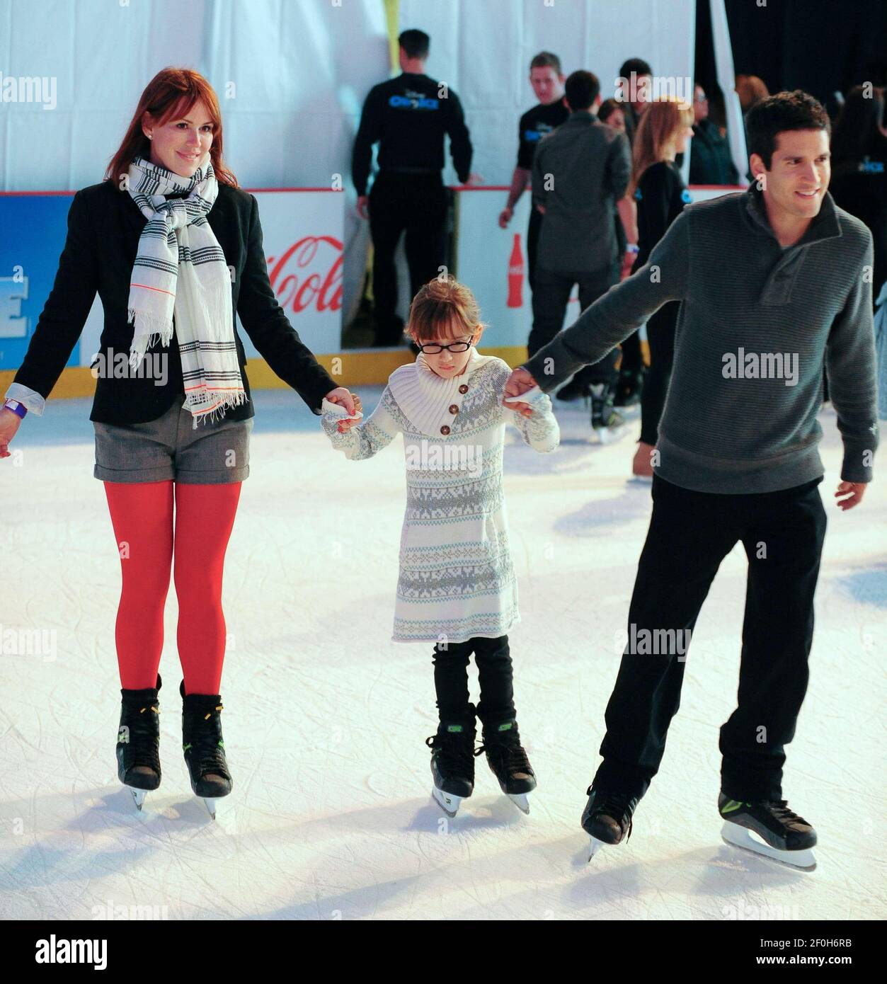 Molly Ringwald, husband Panio Gianopoulos and daughter Mathilda ...