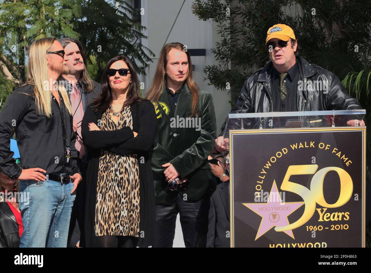 29 January 2010- Hollywood, California- From left, Alex Orbison, Wesley ...