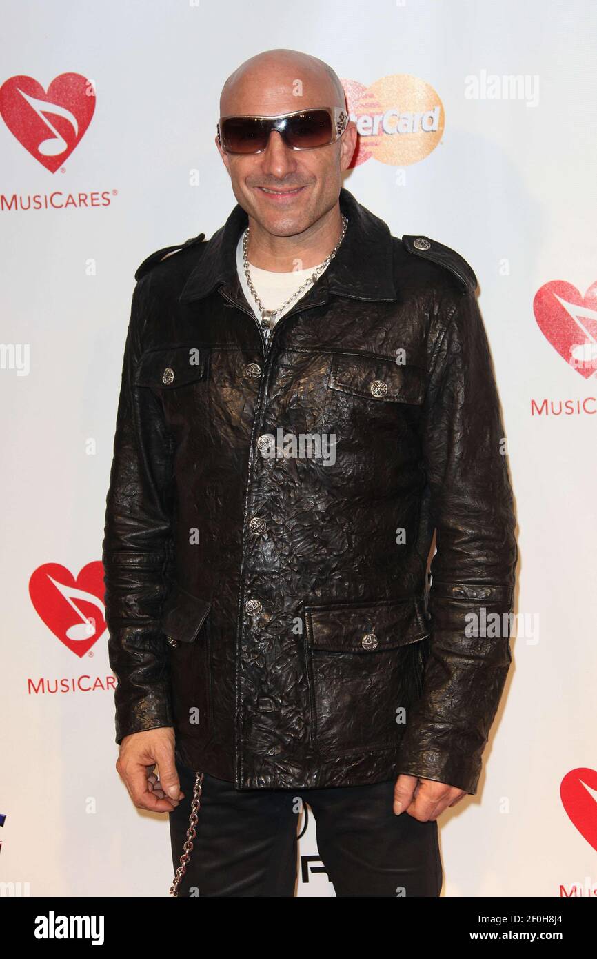 29 January 2010- Los Angeles, California- Kenny Aronoff arrives at the ...