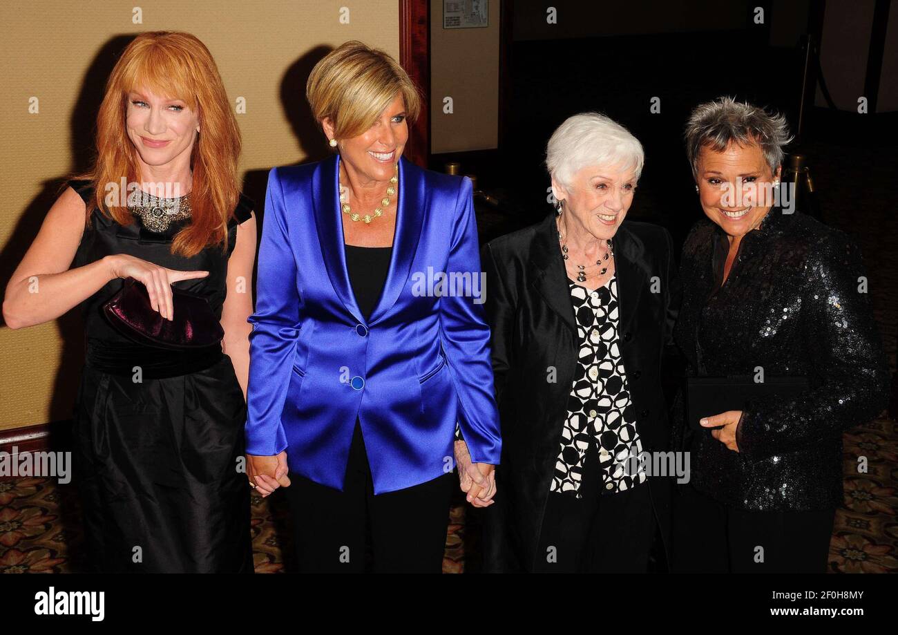 Kathy Griffin and Maggie Griffith and Suze Orman and K.T. (Katherine ...