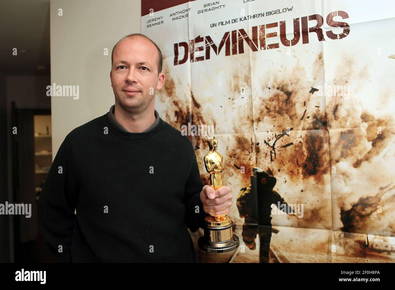 15 March 2010- Hollywood, California- Producer Nicolas Chartier holds ...