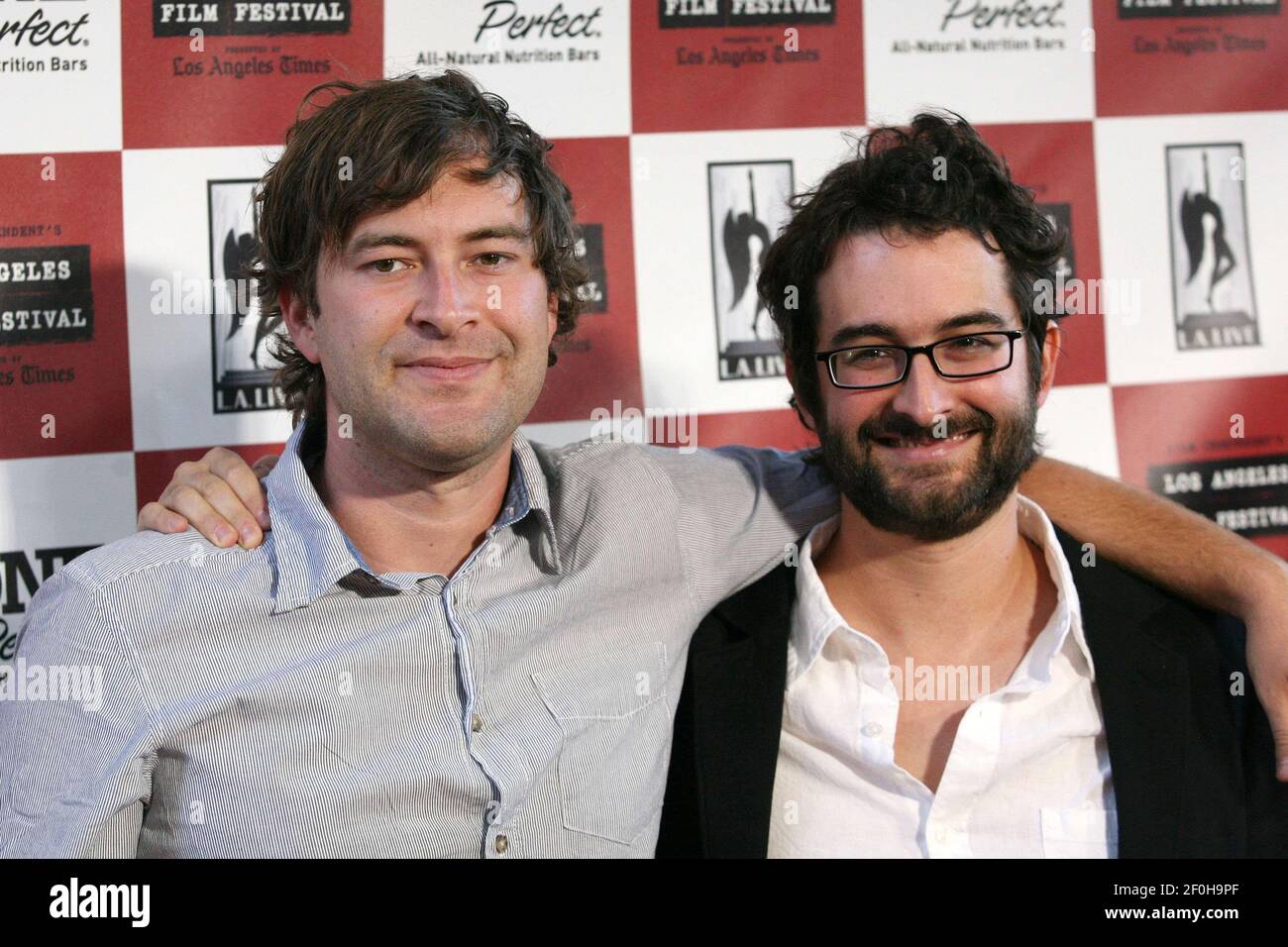 18 June 2010- Los Angeles, CA - Mark Duplass and Jay Duplass arrive at ...