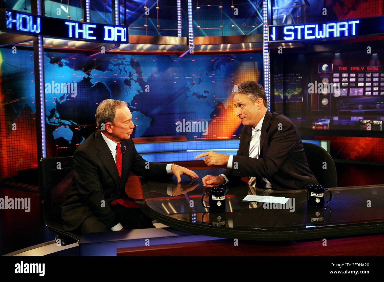 26 August 2010 - New York, NY - Mayor Michael Bloomberg interview on ...