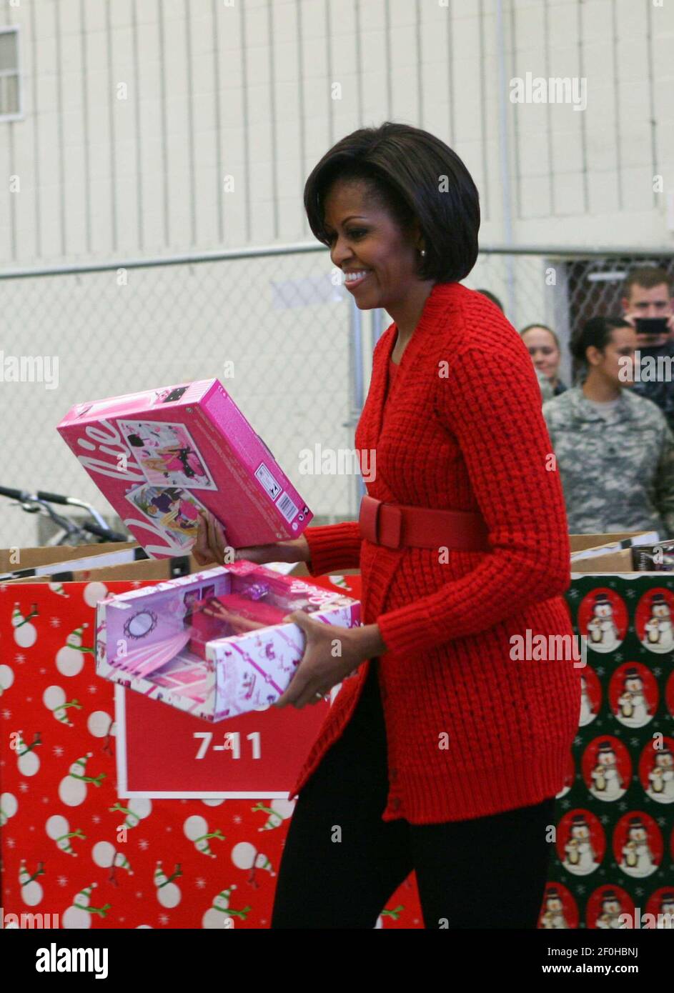 17 December 2010 - Washington, DC - First Lady Michelle Obama delivered ...