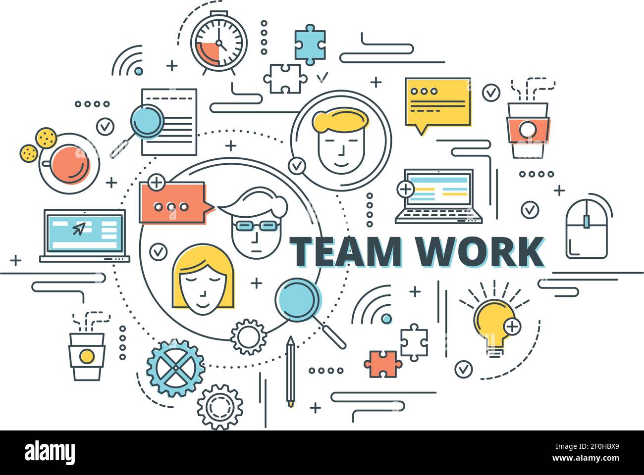 Creative Teamwork Pictures