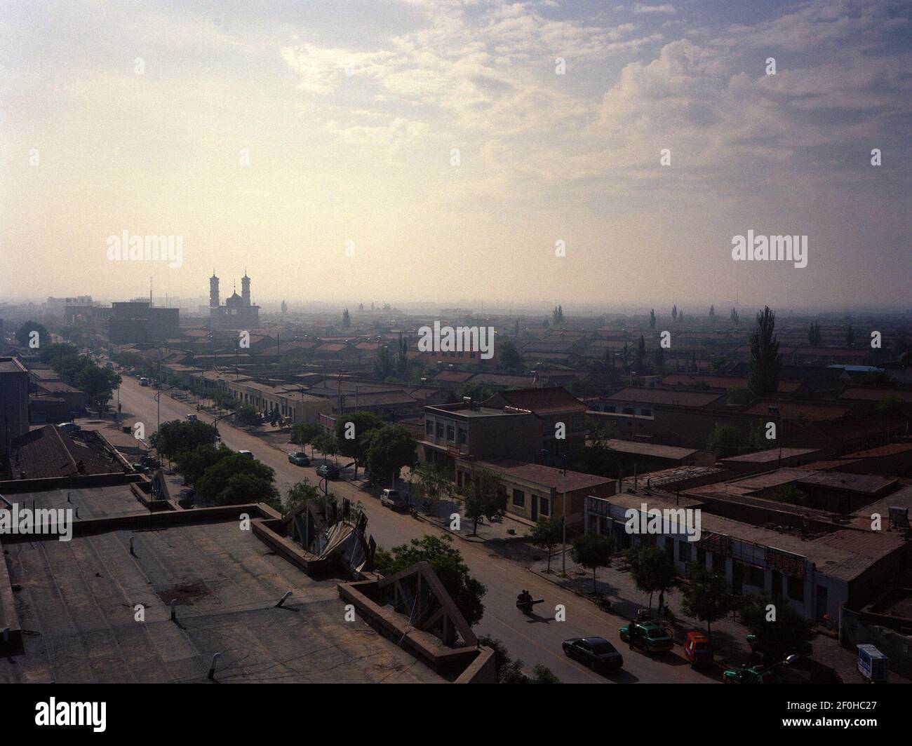 The city of Tongxin in Ningxia Hui autonomous region, a region in which ...