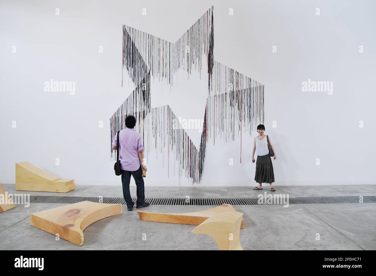 Conitnua gallery, 798 Dashanzi art district, Beijing. (Photo by Raphael ...