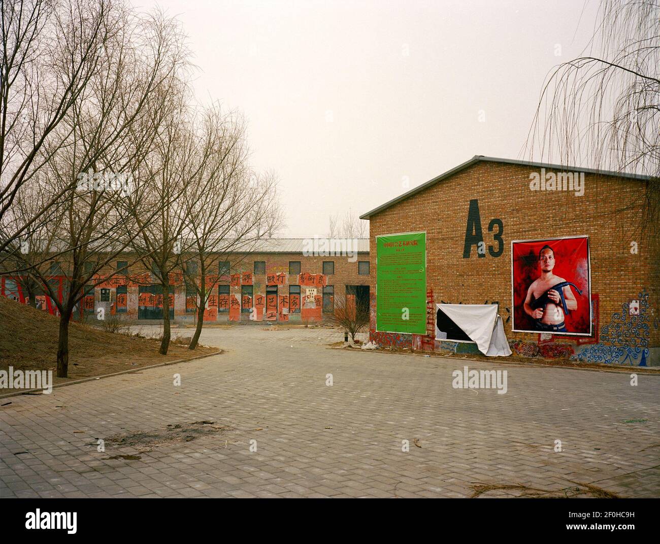 Artists village Chuangyi Zhengyang. (Photo by Raphael Fournier/Sipa USA ...