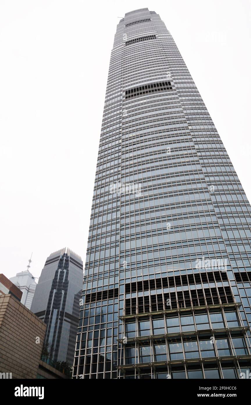 IFC tower, Hong Kong island. (Photo by Raphael Fournier/Sipa USA Stock ...