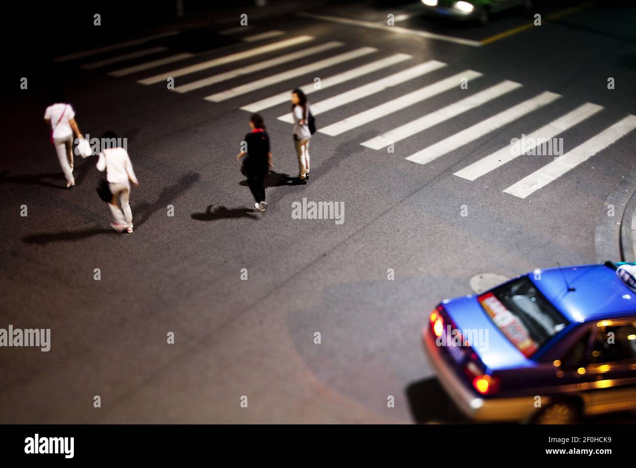 Daily life in Shanghai with the skyline of Shanghai. (Photo by Robin ...