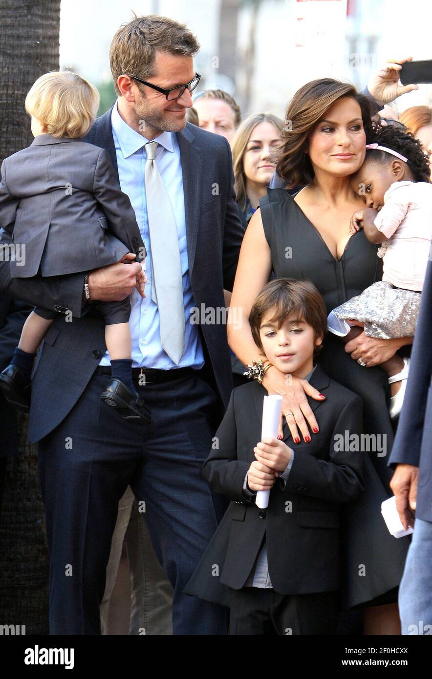 08 November 2013 - Hollywood, California - Peter Hermann, Mariska ...