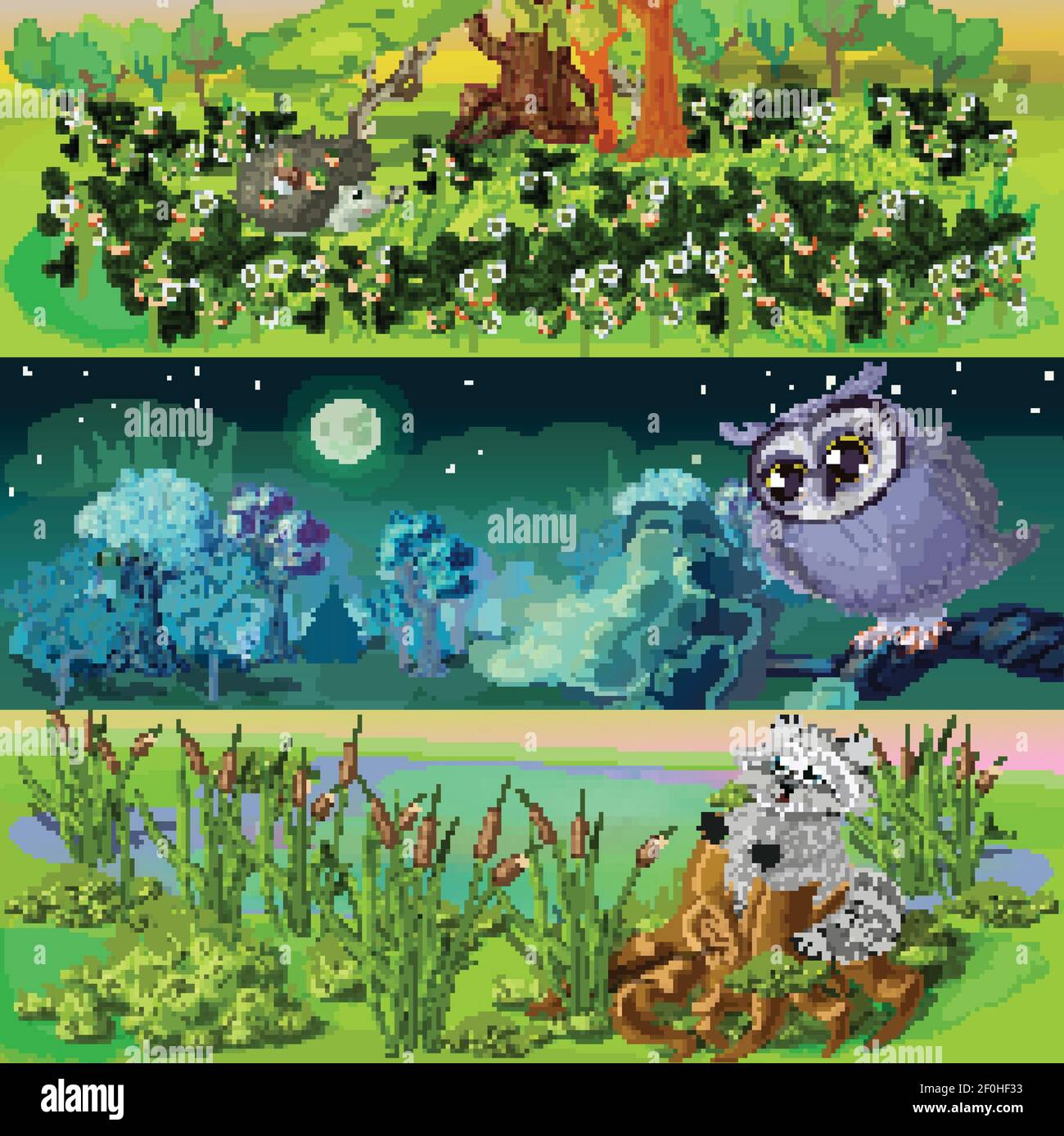 Omnivorous animals Stock Vector Images - Alamy