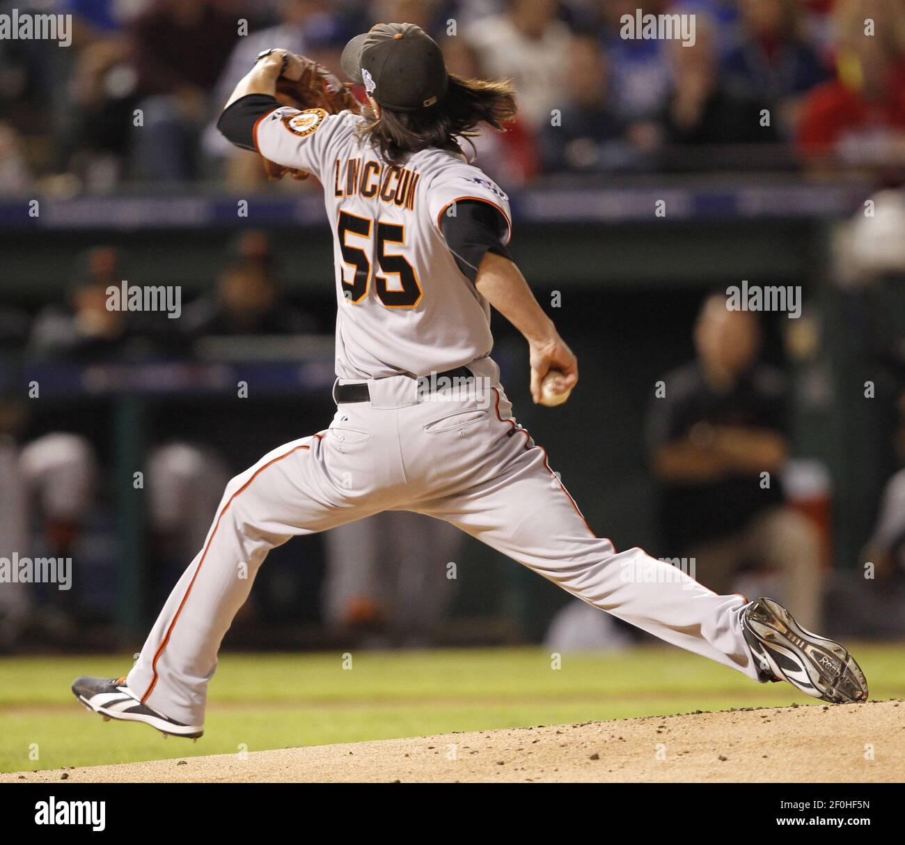 San Francisco Giants starting pitcher Tim Lincecum pitched against the ...