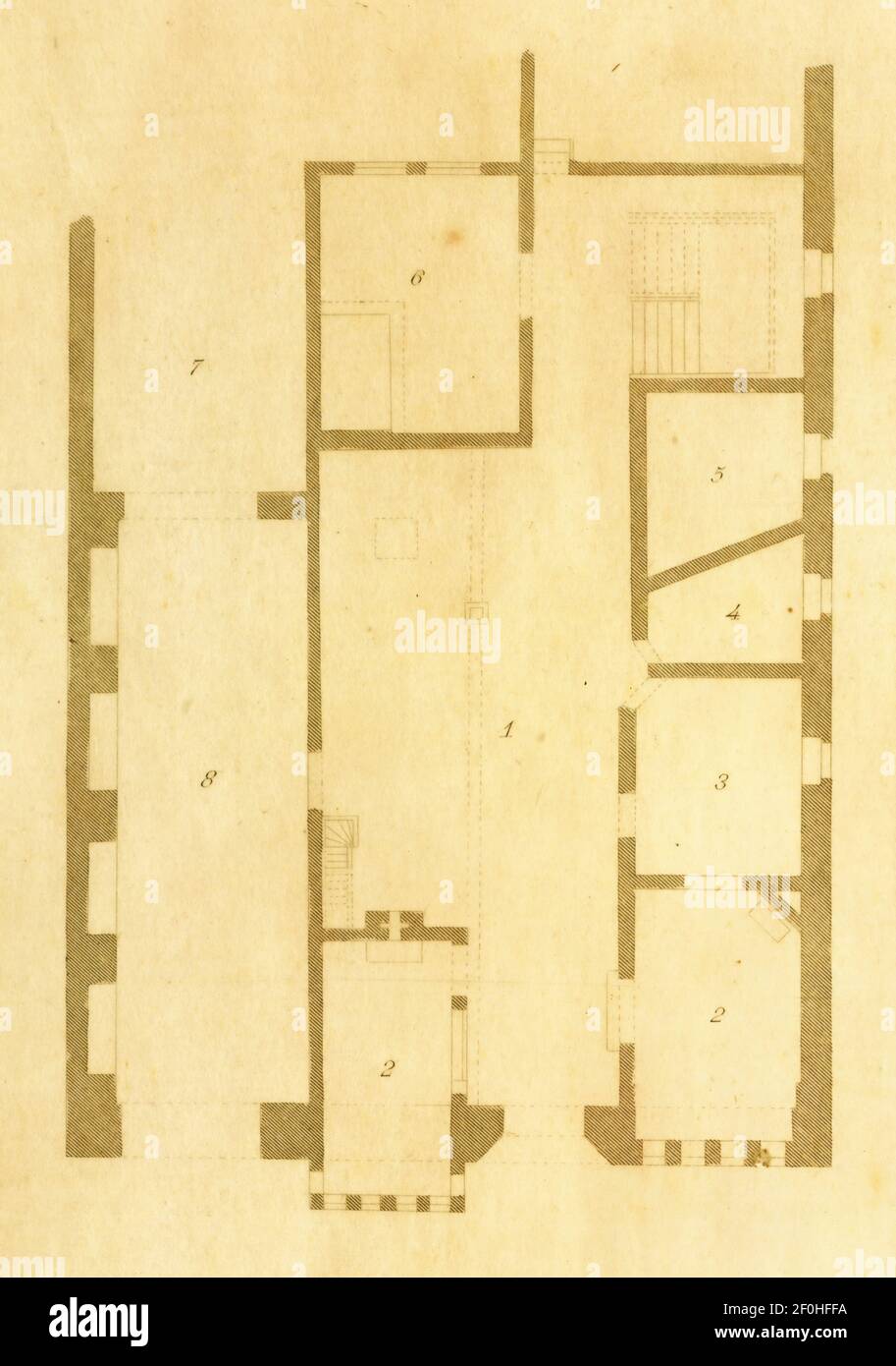 Authentic Medieval House Floor Plan