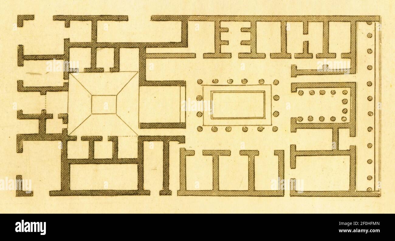 World Map Roman House Layout Italian Style House Plans | Sater Design