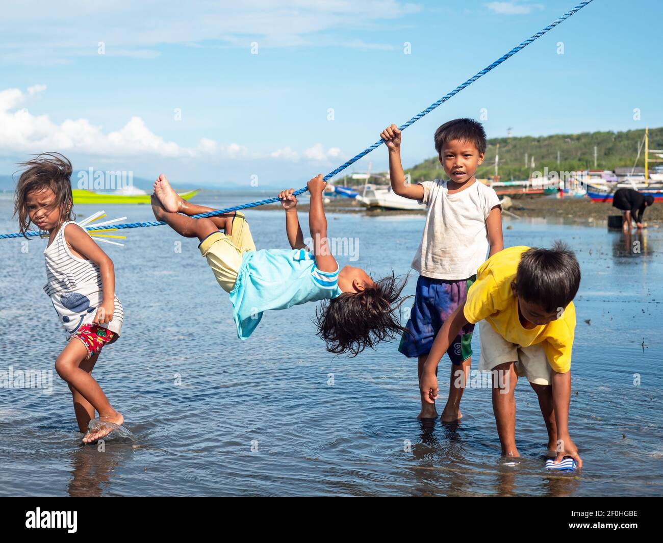 Filipino Kids Playing