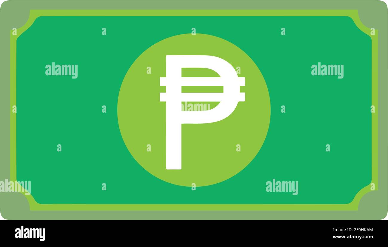 Chile peso currency note sign Stock Vector Images - Alamy