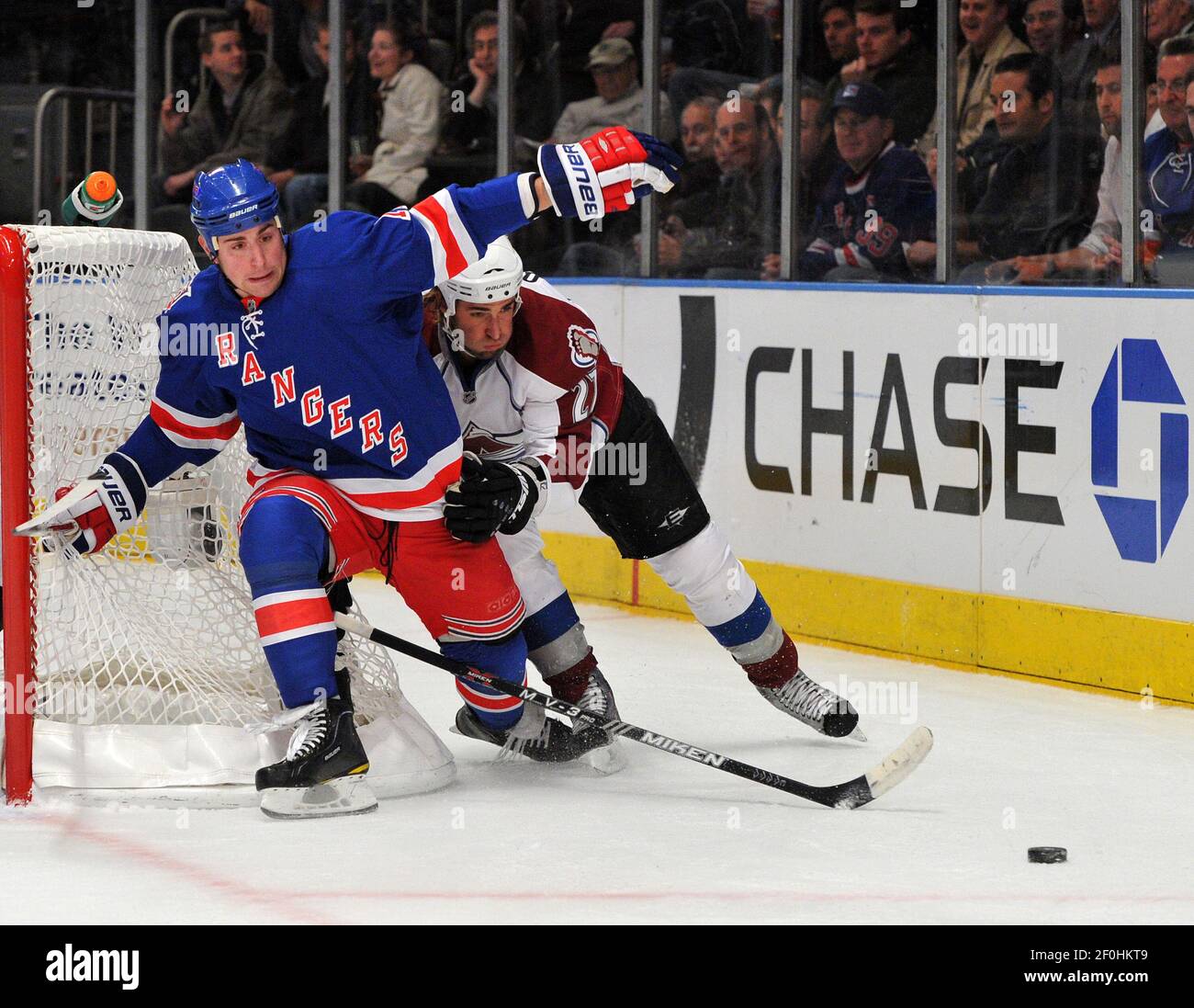 New York Rangers center Brandon Dubinsky (17) and Colorado Avalanche ...