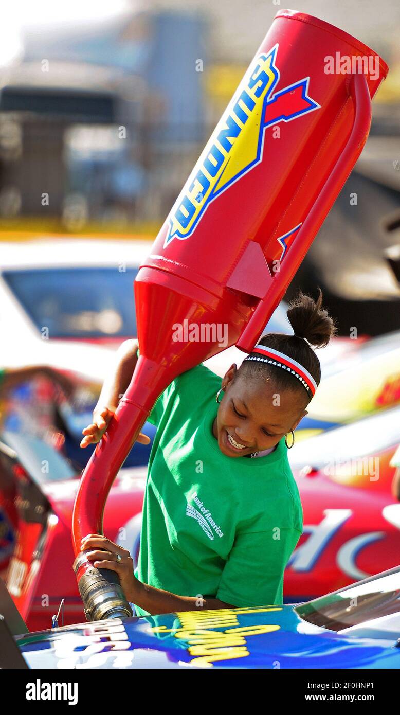 Kenadi Powers a seventh-grader at James Martin Middle School learns how ...