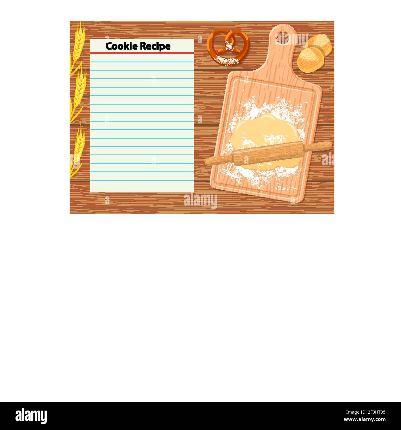 Cutting board dessert Stock Vector Images - Alamy