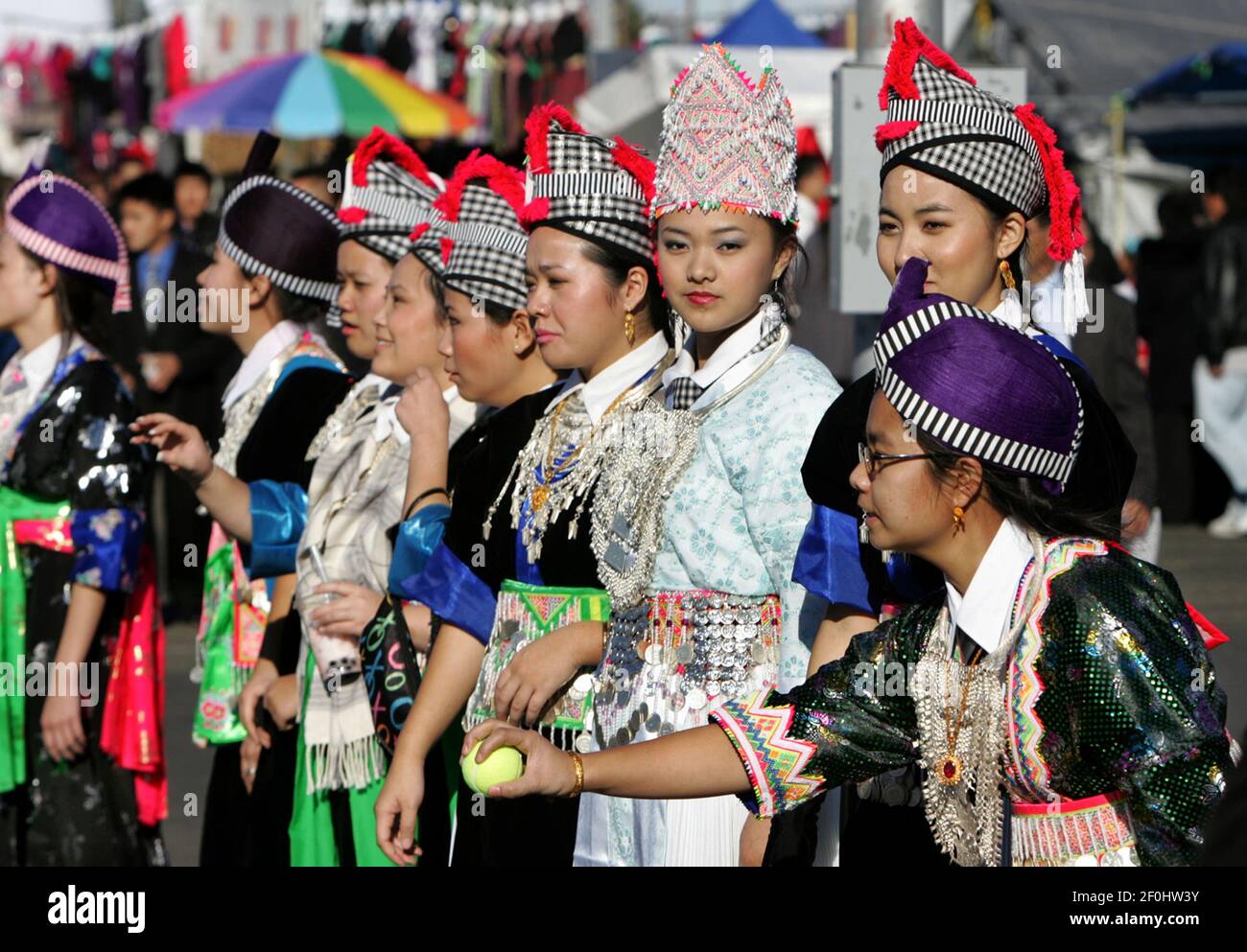Hmong New Year Ball Toss