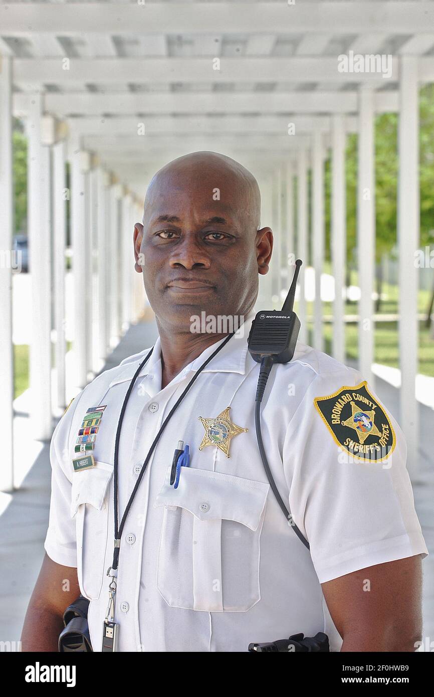Broward Sheriff's Office deputy Al Hibbert believes the the man who ...
