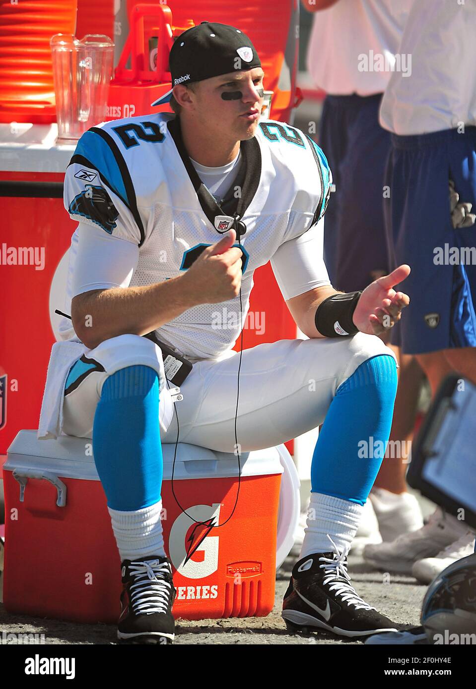 Jimmy Clausen is the Carolina Panthers' new starting quarterback. He ...