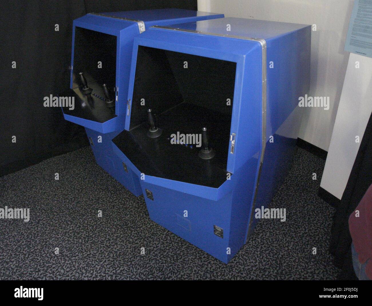 An original console of the first-known coin-operated video game called ...