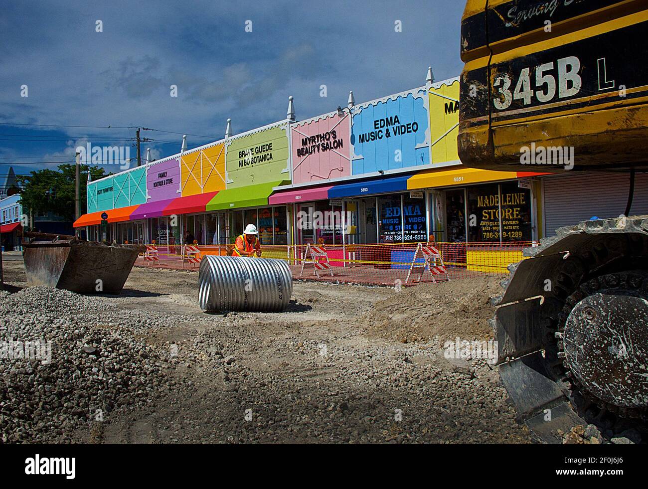 Construction work cutting down traffic and the recession have hit ...