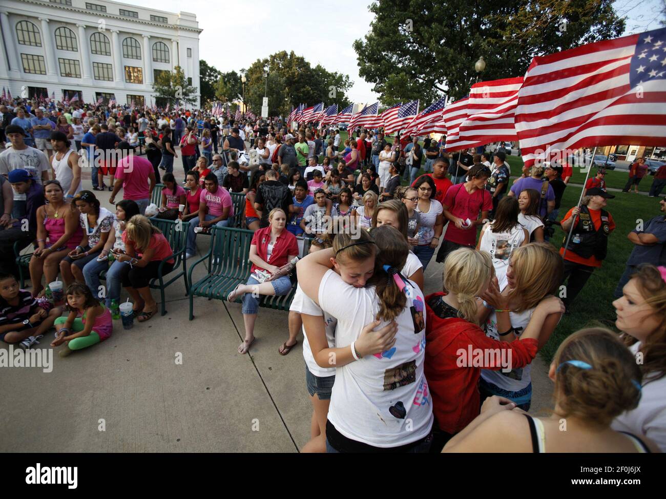 Thousands of people gathered for a candlelight prayer vigil in downtown ...