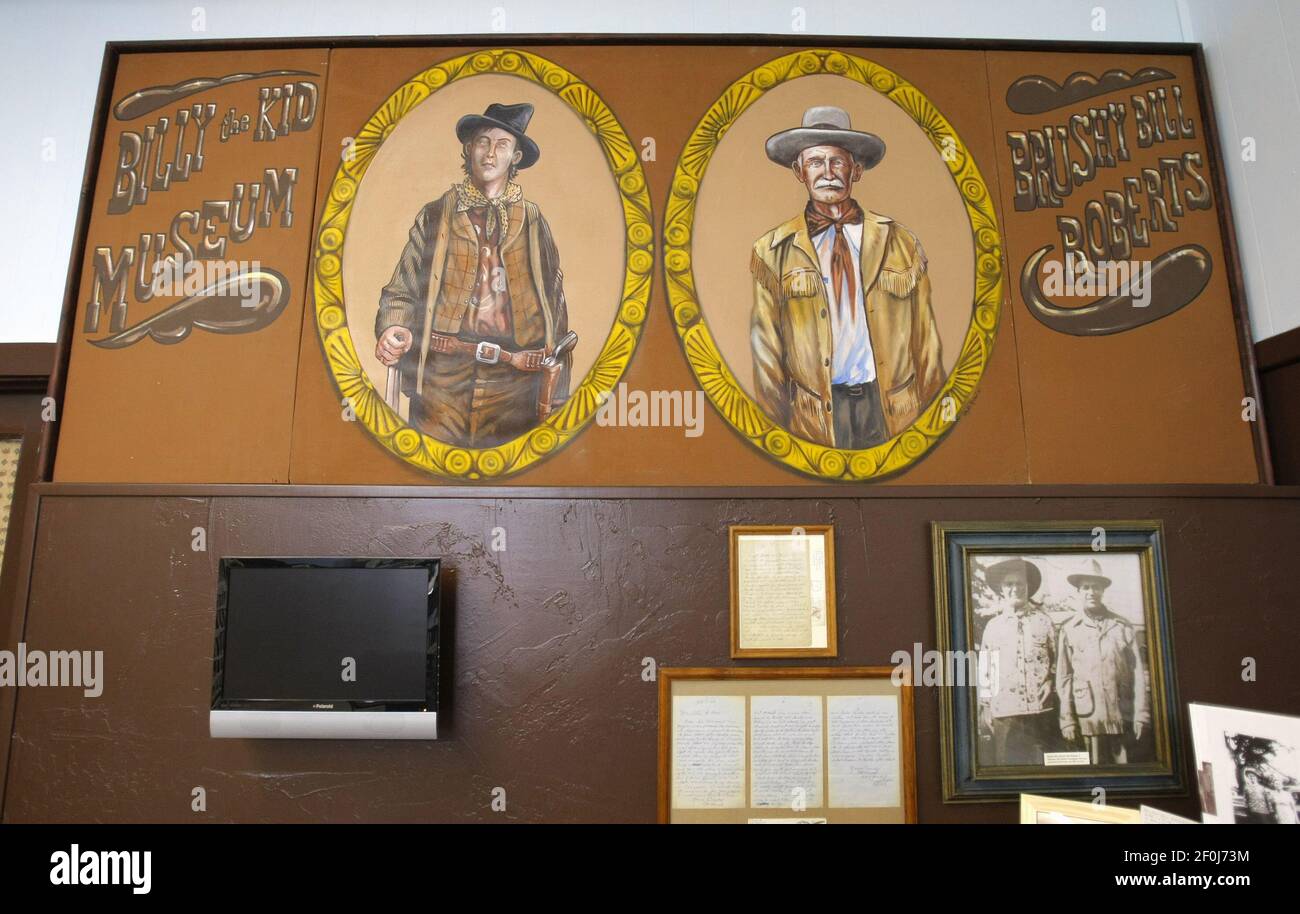 Information at the Billy the Kid Museum and Gift Shop in Hico, Texas ...