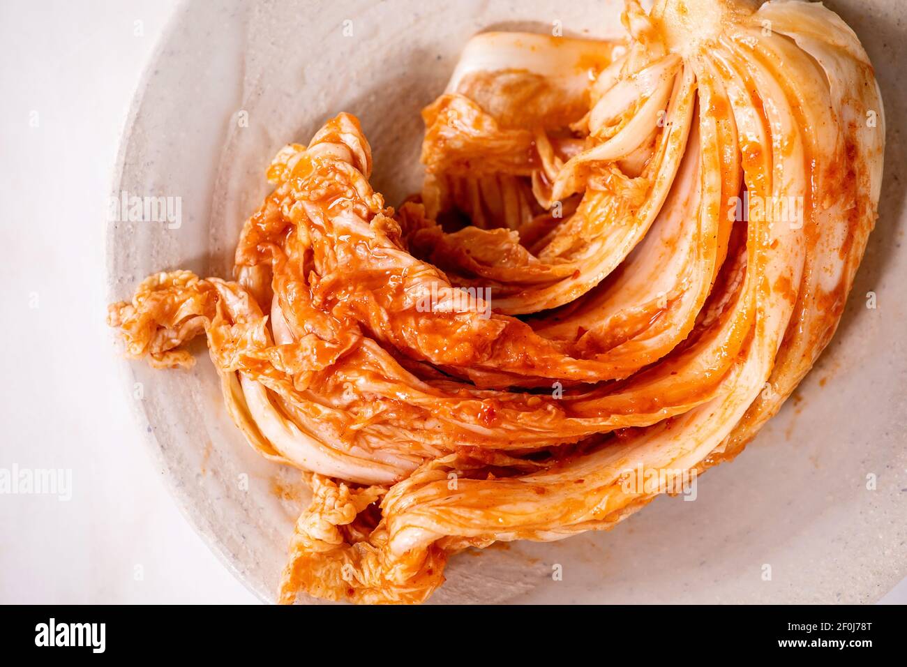 Korean fermented kimchi cabbage Stock Photo - Alamy
