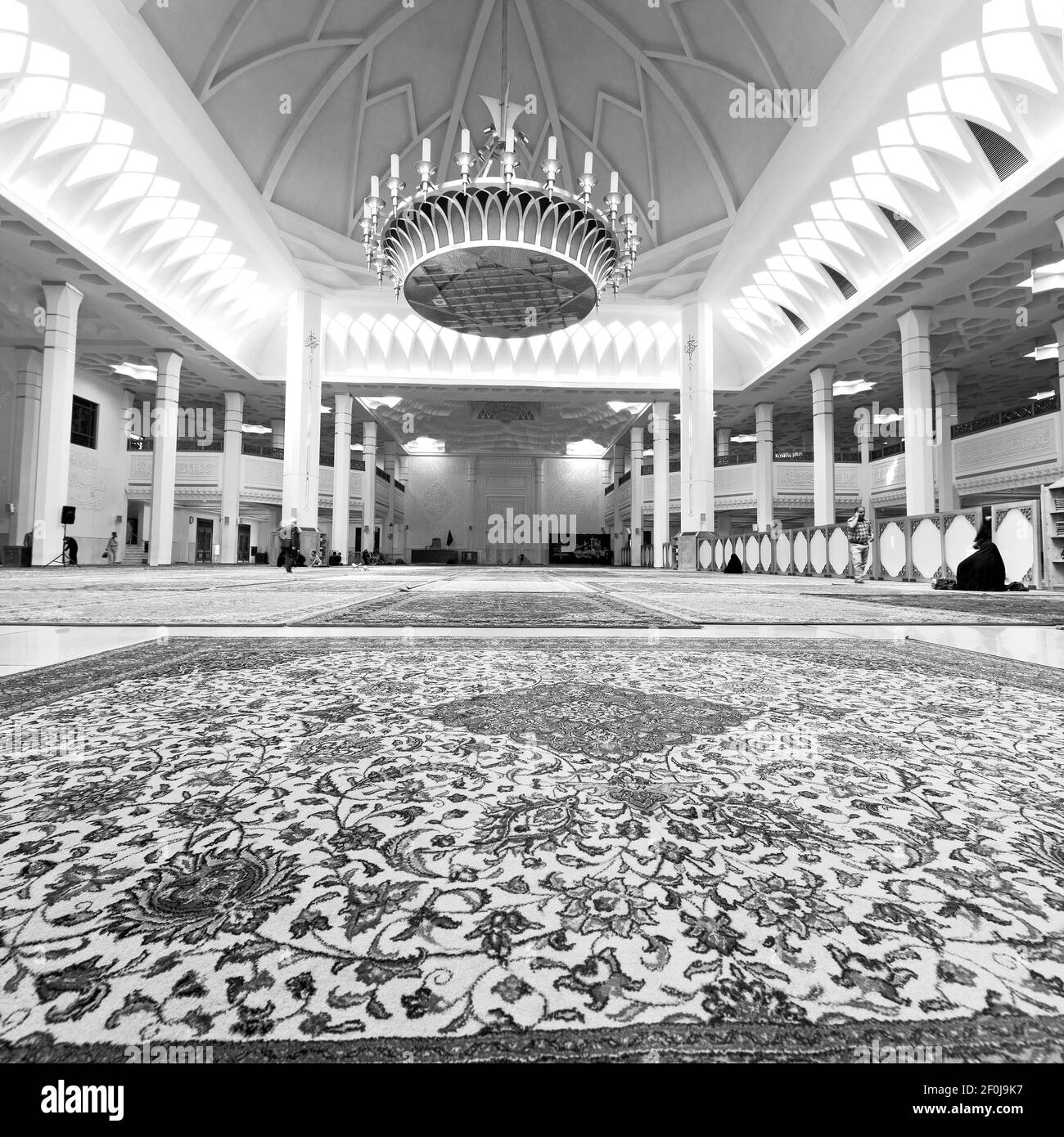 Iran mosque mirror Black and White Stock Photos & Images - Alamy