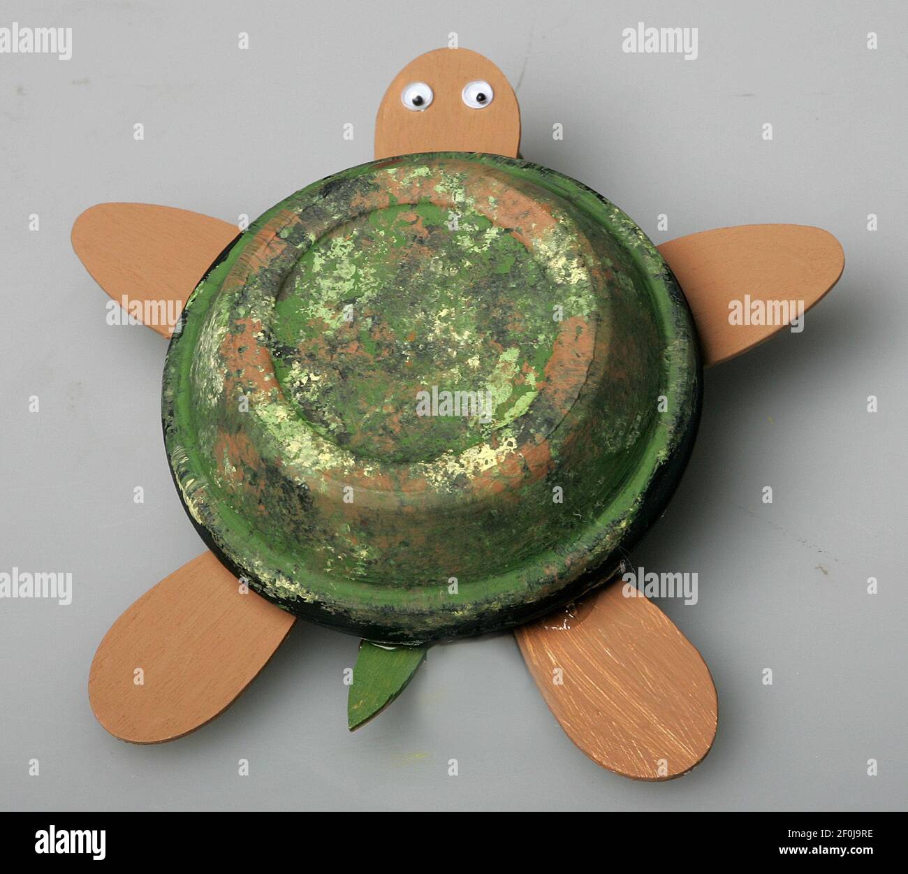 A terra cotta saucer can be used to create a turtle that can in turn be ...
