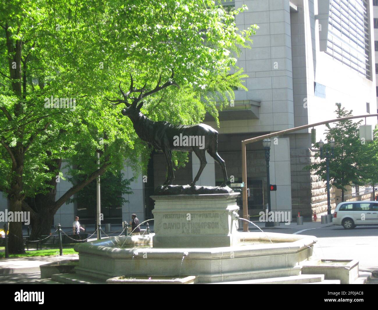 Bronze statue of an elk became the most controversial piece of art in ...