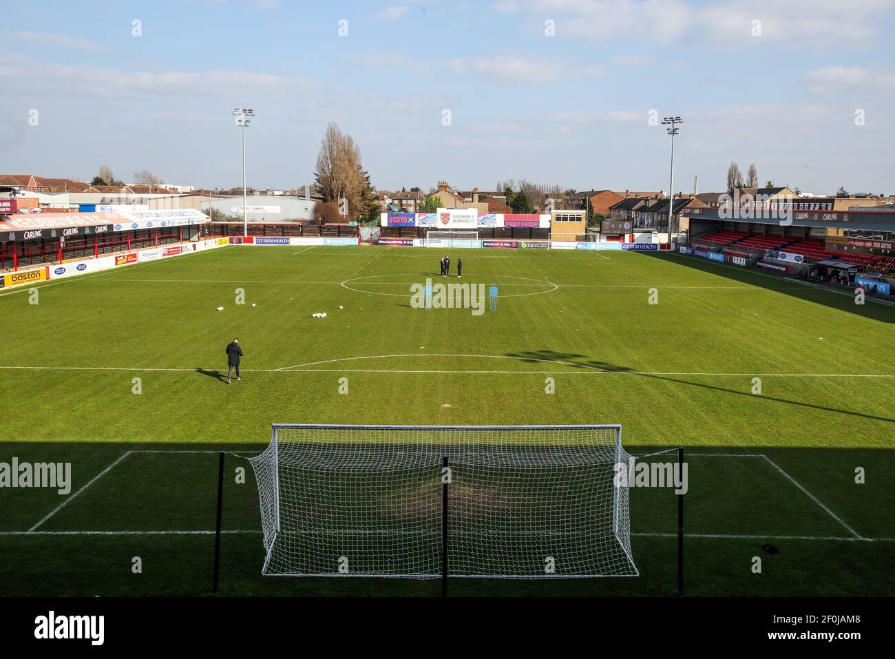 A general view inside the stadium before the FA Women's Super League ...