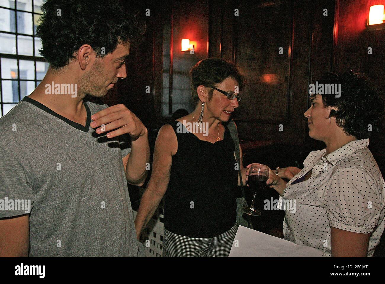 Alex Fattal, Josh Fattal's brother; from left, Laura Fattal, their ...