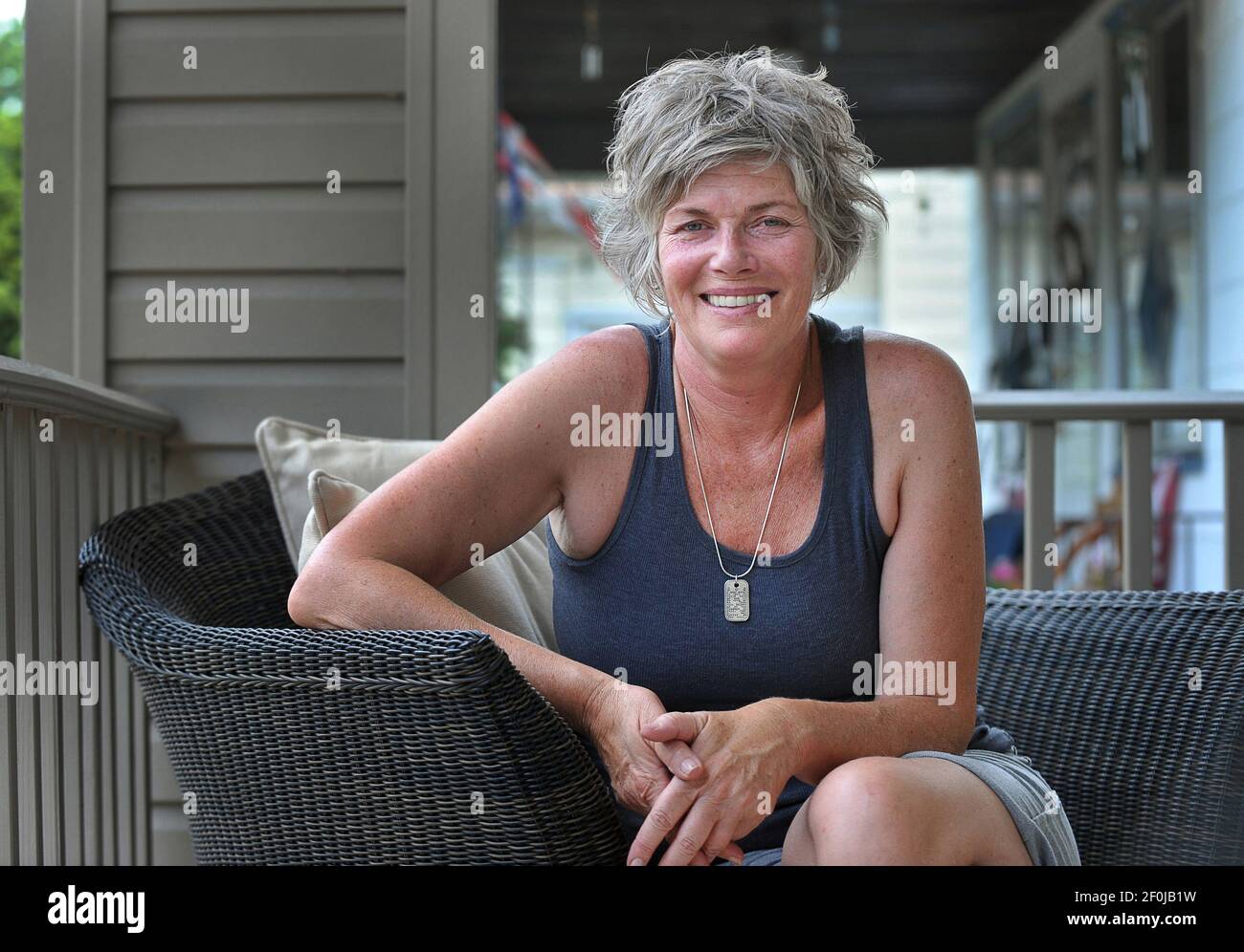 Kelly McGillis, at her home in Collingswood, New Jersey. "I'm not ...