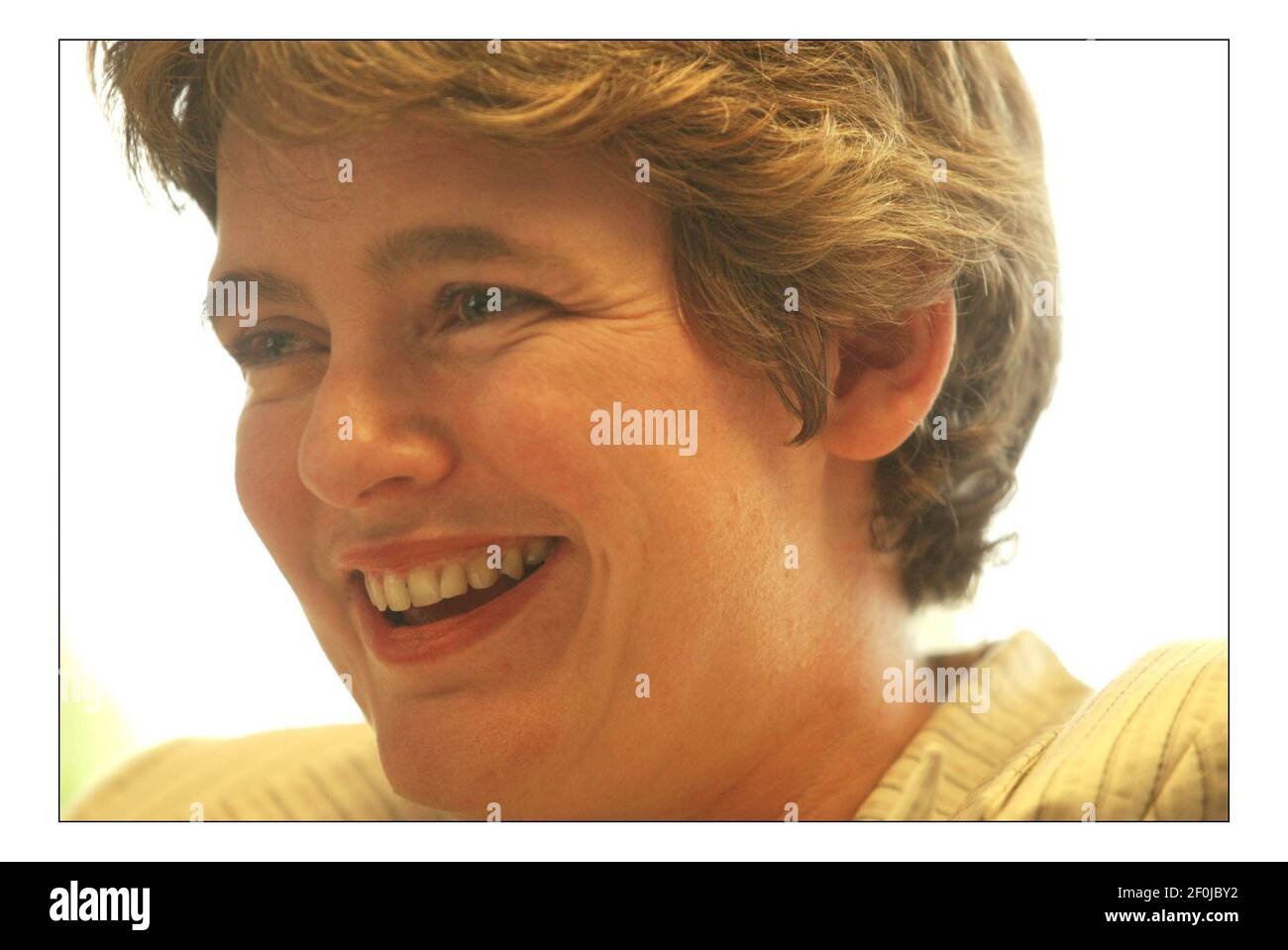 Ruth Kelly in her office in the dep of Education in London.pic David ...