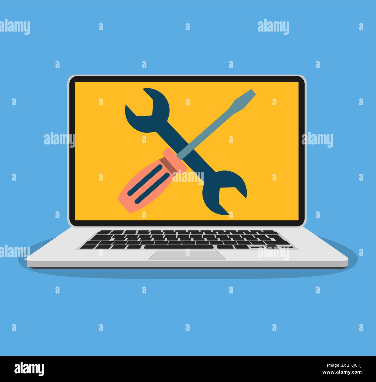 Utility maintenence Stock Vector Images - Alamy