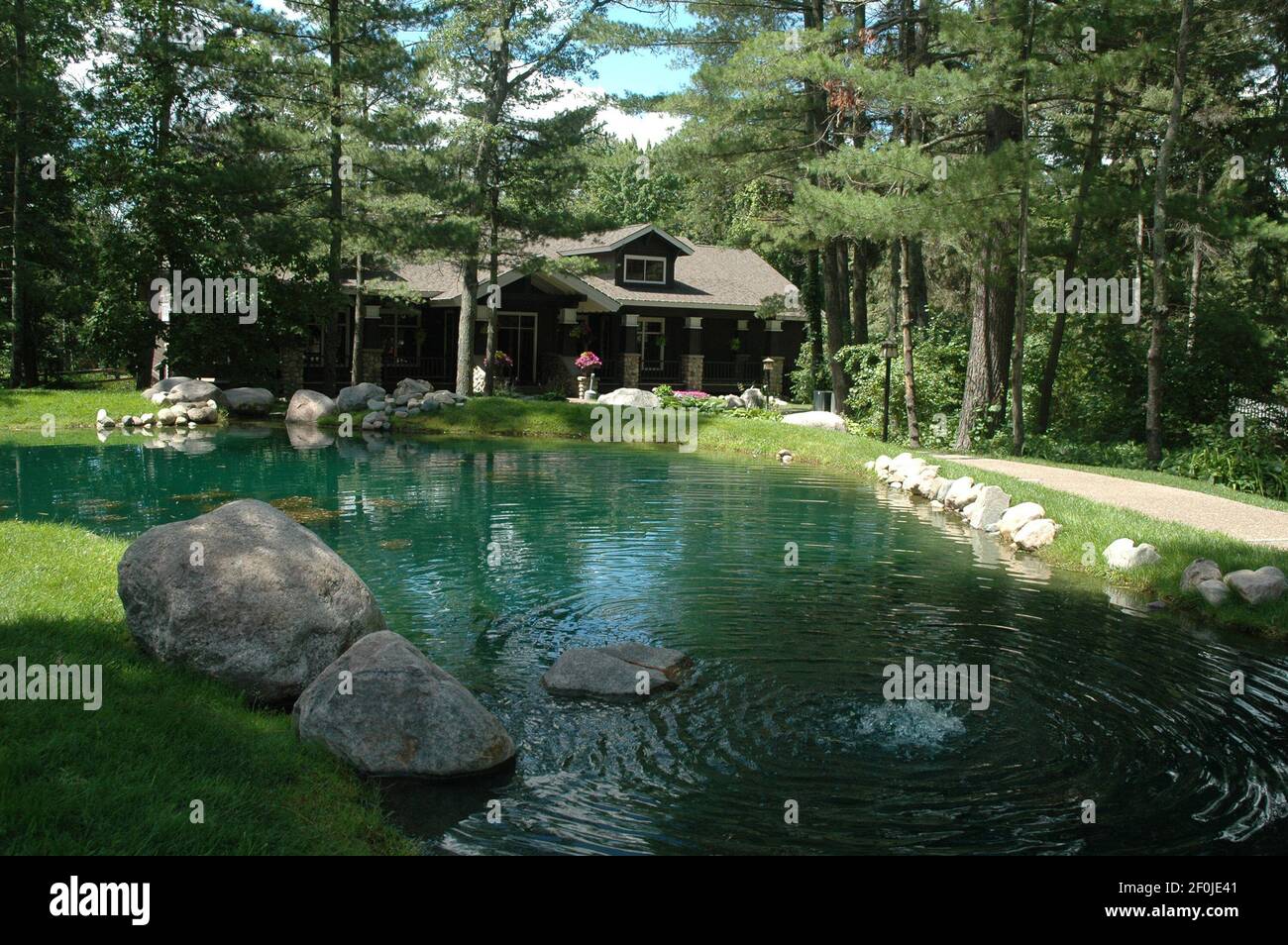 The new Glacial Waters Spa is featured at Grand View Resort on Gull ...